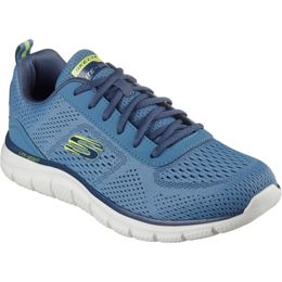 Skechers Track Leshur Polyester Herren Sneaker in Schieferoptik