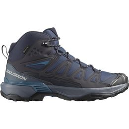 Salomon Herren Wanderschuh "X ULTRA 360 MID GORE-TEX", Gr. 47blau nights, schwarz navy, dunkelblau, Synthetik, Textil, Schuhe, wasserdicht dank