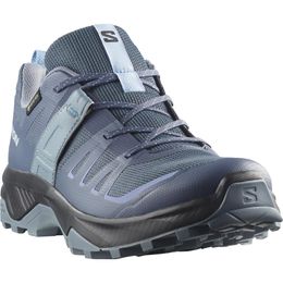 Salomon Damen Wanderschuh "EXTEND 2 GORE-TEX W", Gr. 43grisaille, tradewinds, brunnera blau, Synthetik, Textil, Schuhe, wasserdicht dank Gore-Tex