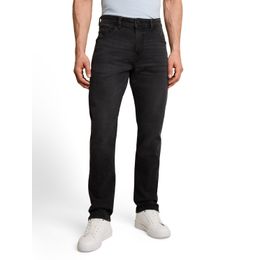 Tom Tailor Herren 5-Pocket-Jeans "Josh"used schwarz stone schwarz denim, Gr. 34, Denim/Jeans, Obermaterial: 99% Baumwolle, 1% Elasthan, Jeans, in