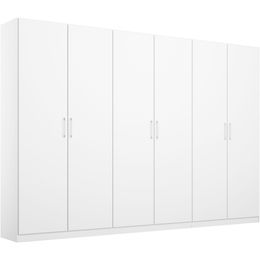 Kleiderschrank Rauch, B:271cm H:210cm T:54cmalpinwei&szlig;, Holzwerkstoff, Kinderzimmer, Schr&auml;nke, "Schrank Mehrzweckschrank Garderobenschrank