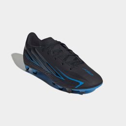 M&auml;dchen Fu&szlig;ballschuh "F50 HYPERFAST CLUB KIDS, FESTE B&Ouml;DEN/GEMISCHTE B&Ouml;DEN", adidas Performance, Gr. 36core schwarz, core schwarz, lucid ray blau,