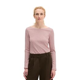 Marc O'Polo MARC O'POLO Damen Langarmshirt "aus Organic Cotton-Qualit&auml;t"mild rose, Basic, Gr. XS, unifarben, Obermaterial: 100% Baumwolle, Shirts