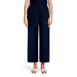 Betty Barclay Damen Culotte "Damen mit Gummizug"dunkelblau, Gr. 38, Stoff, Obermaterial: 99% Polyester, 1% Elasthan, Hosen