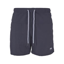 Urban Classics Herren Badeshorts "Urban Classics Herren Block Swim Shorts"schwarzshadow, Gr. XS, 100% Polyamid, Badehosen