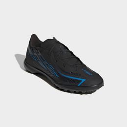 M&auml;dchen Fu&szlig;ballschuh "F50 HYPERFAST LEAGUE KIDS, ROLLRASEN", adidas Performance, Gr. 35core schwarz, core schwarz, lucid ray blau, Synthetik, Textil,