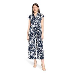 Betty Barclay Damen Overall "Damen mit Eingrifftaschen"dunkelblau, wei&szlig;, Gr. 42, Obermaterial: 95% Polyester, 5% Elasthan. Besatz: 95% Polyester, 5%