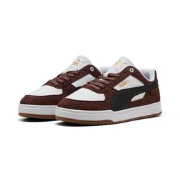 Puma Herren Sneaker "CAVEN III OG", Gr. 44,5chocolate braun, Puma schwarz, Puma wei&szlig;, Synthetik, mehrfarbig, Schuhe, f&uuml;r sportlichen Look im Alltag,