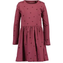 Blue Seven M&auml;dchen Jerseykleid "Kleid"3650, wein, Gr. 104, 100% Baumwolle, Kleider