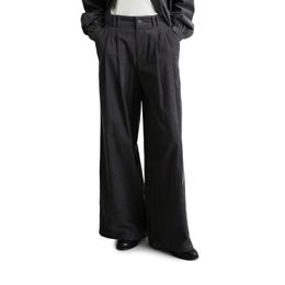 Marc O'Polo Damen Chinohose "aus Organic Cotton"light graphite, Gr. XXL, MARC O'POLO DENIM, unifarben, Cord, Obermaterial: 100% Baumwolle, Hosen