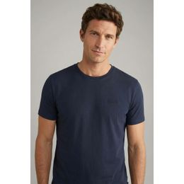JOOP! JOOP Herren T-Shirt "Cosmo"dunkelblau, Gr. M, unifarben, Single Jersey, Obermaterial: 100% Baumwolle, Shirts, Basic, regular fit fit, Rundhals