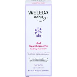 Weleda baby 3in1 Gesichtscreme wei&szlig;e Malve 50 ml