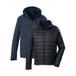 Killtec Herren 3-in-1-Funktionsjacke "KOW 95 MN JCKT"dunkelblau, Gr. XL, Obermaterial: 100% Polyamid.Futter: 100% Polyamid.F&uuml;llung: 100% Polyester,
