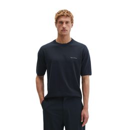Marc O'Polo MARC O'POLO Herren Poloshirt "aus reiner Bio-Baumwolle"deep night blau, Gr. L, unifarben, Obermaterial: 100% Baumwolle, Shirts