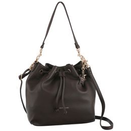JOOP! JOOP JEANS Damen Schultertasche "salve zohara matchsack mvo"schwarzbraun, Lederimitat, Taschen, Damen Umh&auml;ngetasche, Handtasche, Tragetasche mit