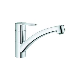 Grohe Sp&uuml;ltisch-Einhebelmischer 31680000 chrom, schwenkbarer, flacher Auslauf