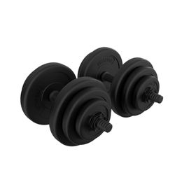 ArtSport 2er Hantelset 20kg - Kurzhantel Set mit 2 Kurzhanteln, 12 Gewichte &ndash; Rutschfeste Griffe