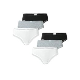 Schiesser Damen Tanga Modern Multipacks 6er Pack