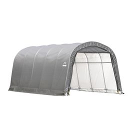 Shelter Logic ShelterLogic Stahl Folien Zeltgarage Ger&auml;tehaus 22,57m&sup2; grau 610x370x240 cm
