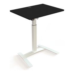 STIER Steh-Tisch elektrisch 501-9 80 x 60 cm Schwarz/Wei&szlig; mel. 72-120 cm (907780)