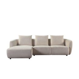 H&ouml;ffner Ecksofa Vaike beige Ma&szlig;e (cm): B: 259 H: 83 T: 162.0 &raquo; H&ouml;ffner