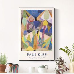 Akustik-Wechselbild Paul Klee - Mildtropische Landschaft - Museumsedition