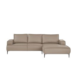 U.N.O uno Ecksofa Olmo beige Ma&szlig;e (cm): B: 275 H: 83 T: 173.0 &raquo; H&ouml;ffner