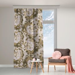 Vorhang Batik auf Leinwand Struktur
