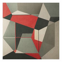 Bilderwelten Alu-Dibond Outdoor Bild Geometrischer Fuchs