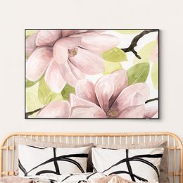 Bilderwelten Wechselbild Magnolie err&ouml;tet II