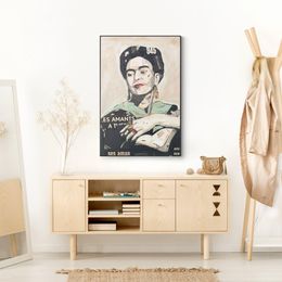 Bilderwelten Wechselbild Frida Kahlo - Collage No.4