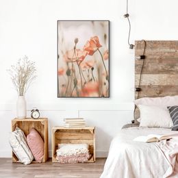 Bilderwelten Wechselbild Mohnbl&uuml;ten im Sommerwind