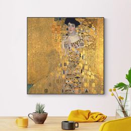 Bilderwelten Wechselbild Gustav Klimt - Adele Bloch-Bauer I