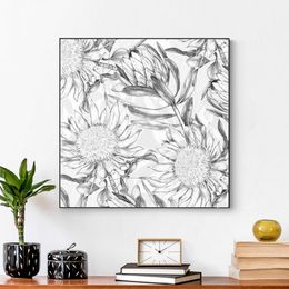 Bilderwelten Wechselbild Florale Eleganz Vintage Protea