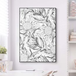 Bilderwelten Wechselbild Florale Eleganz Vintage Protea