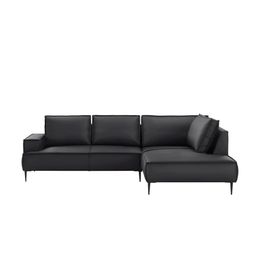 U.N.O uno Ecksofa Olmo schwarz Ma&szlig;e (cm): B: 275 H: 83 T: 195.0 &raquo; H&ouml;ffner