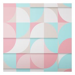 Bilderwelten Alu-Dibond Outdoor Bild Skandinavische Geometrie