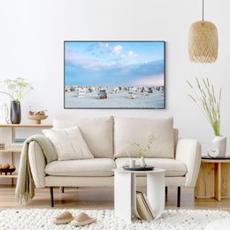 Bilderwelten Wechselbild Strandk&ouml;rbe an der Nordsee