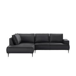 U.N.O uno Ecksofa Olmo schwarz Ma&szlig;e (cm): B: 275 H: 83 T: 195.0 &raquo; H&ouml;ffner
