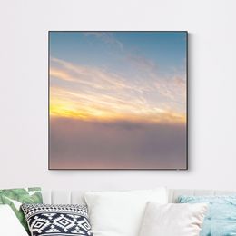 Bilderwelten Wechselbild Sonnenaufgang schwedischer See