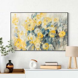 Bilderwelten Wechselbild Blumen an einem verregneten Tag