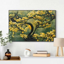 Bilderwelten Wechselbild Gelber Baum