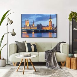 Bilderwelten Wechselbild London bei Nacht
