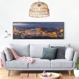 Bilderwelten Wechselbild Blick &uuml;ber Budapest