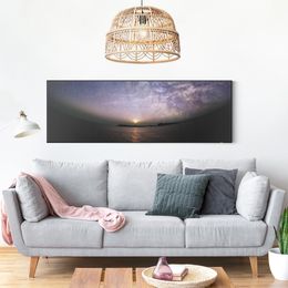 Bilderwelten Wechselbild Sonne und Sternenhimmel am Meer