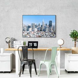 Bilderwelten Wechselbild San Francisco Skyline