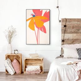Bilderwelten Wechselbild Florale Sch&ouml;nheit Rosa und Orange