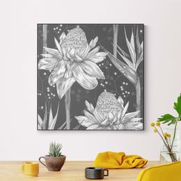 Bilderwelten Wechselbild Florale Eleganz Vintage Strelitzie