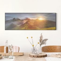 Bilderwelten Wechselbild Storkonufell im Sonnenaufgang