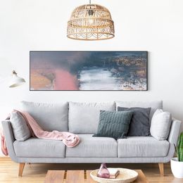 Bilderwelten Wechselbild Rosa Sturm mit Gold